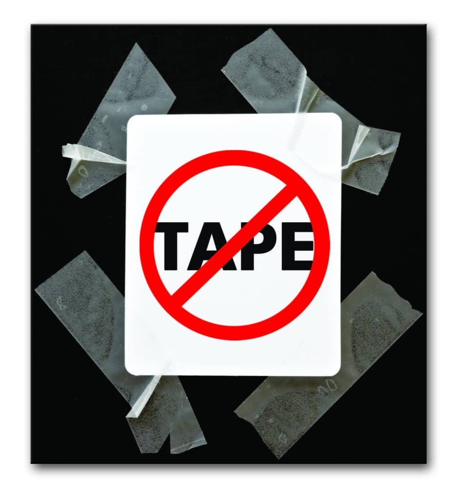 Miracle-Sticks: Sign Mounting Adhesive Tabs ($11.29, 500/Roll)