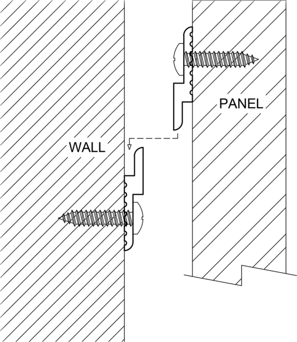 Wall-based Mounting System Guide: Using, Mounting & Installing Z-Clips ...